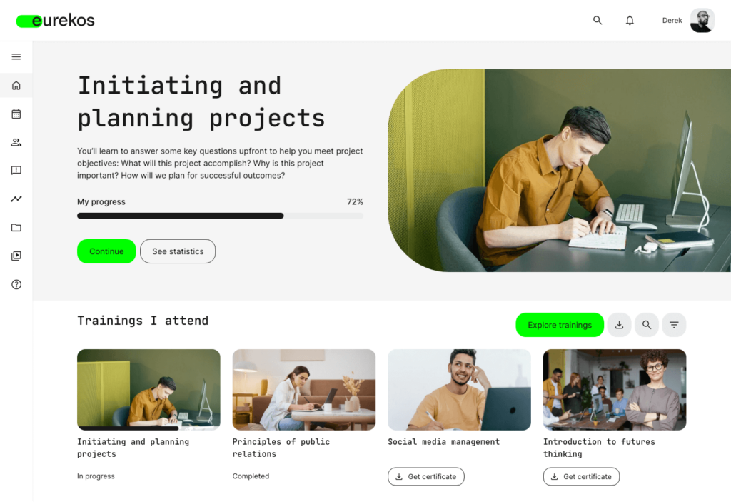 Features - Eurekos LMS