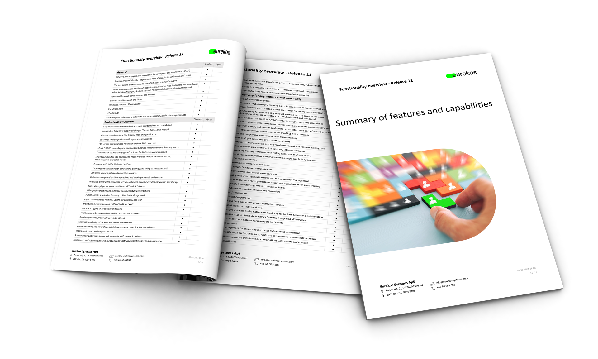 Features - Eurekos LMS